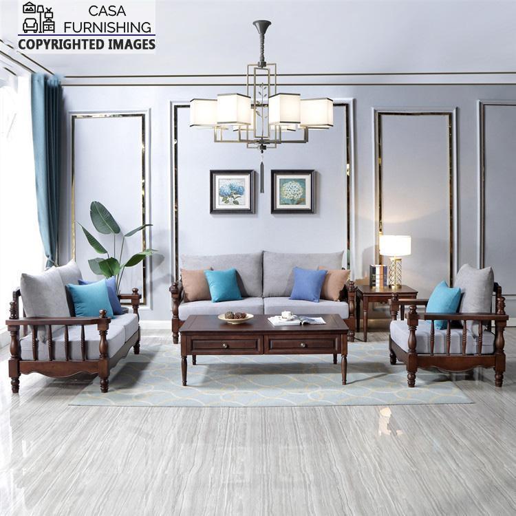Latest Wooden Sofa | Contemporary Sofa Set Design | Sheesham Wood ...