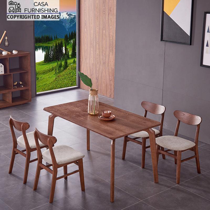 Modern Dining Table Set | Wooden Dining Table Price | Casa Furnishing