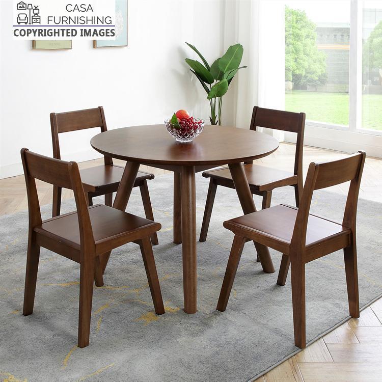 Round Dining Table 4 Seater | Dining Table and Chairs | Casa Furnishing