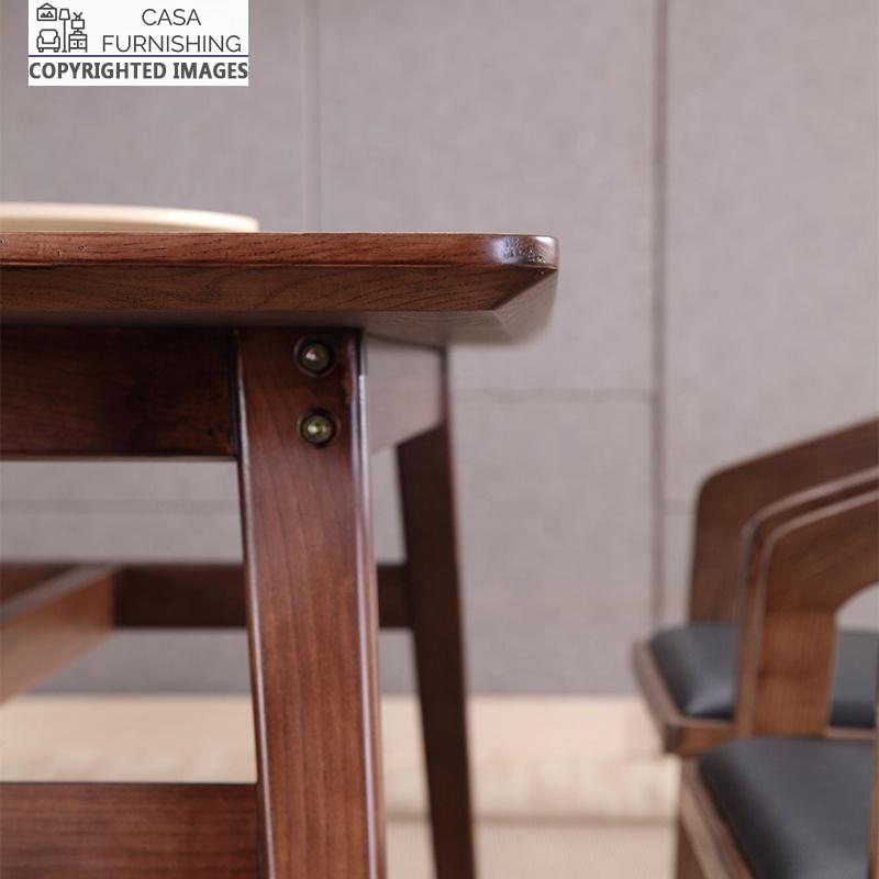 Solid Wood Dining Table Set | Wooden Dining Table and Chair | Casa ...