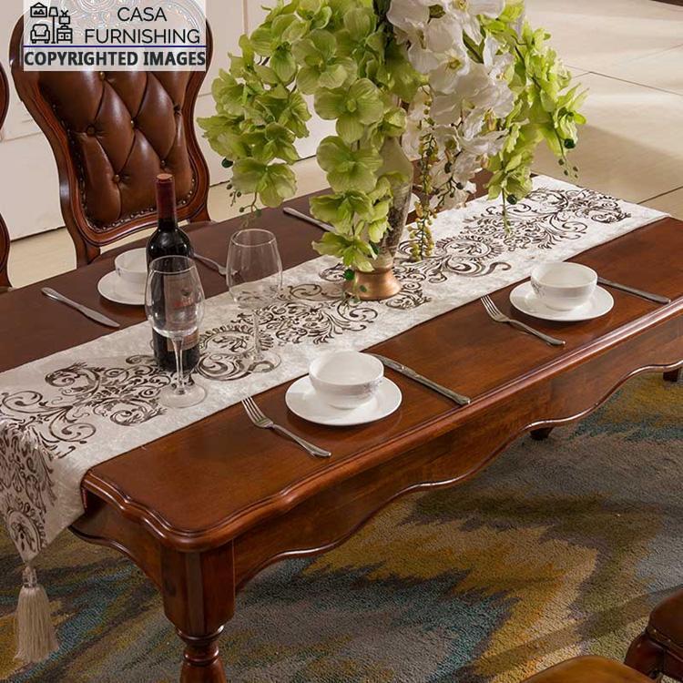 Wooden Dining Table Design | Hand Carved Dining Room Set | Sheesham ...