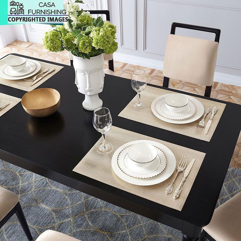 Wooden Dining Table Set | Dining Table Chair Design | Casa Furnishing