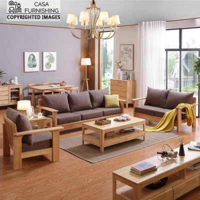 Designer Wooden Sofa | Simple Wooden Sofa Set Designs | Casa Furnishing