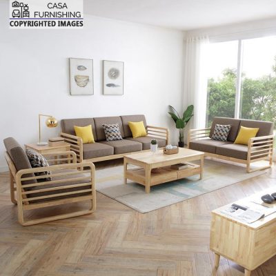 Wooden Sofa Set Design Indian Style Online | Casa Furnishing