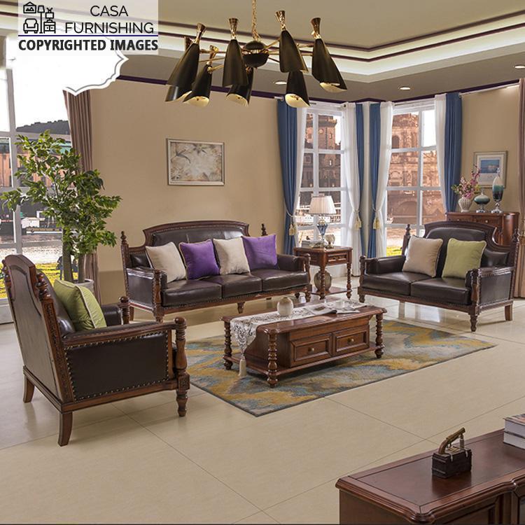 Indian Style Wooden Sofa Set Design | Chaise Lounge Sofa | Casa Furnishing