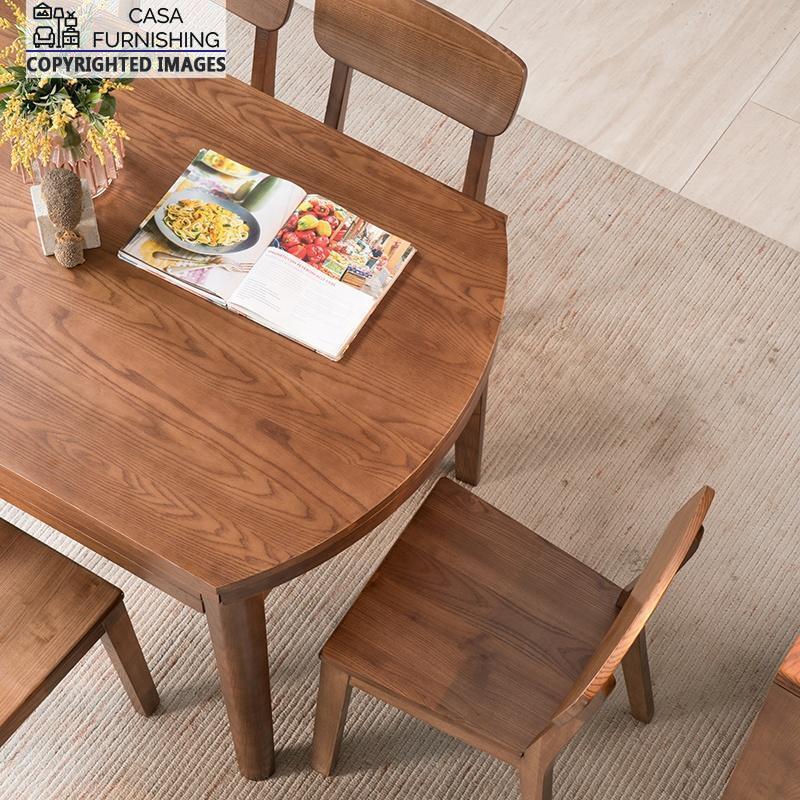 Dining Table of Wood | Dining Room Set in Sheesham Wood | Casa Furnishing