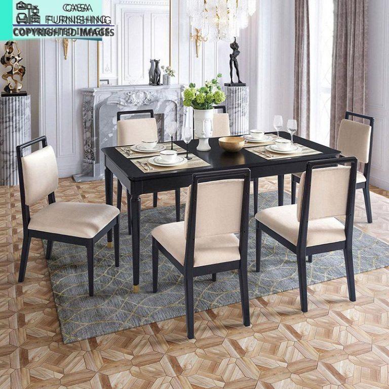 Wooden Dining Table Design | Hand Carved Dining Room Set | Sheesham ...