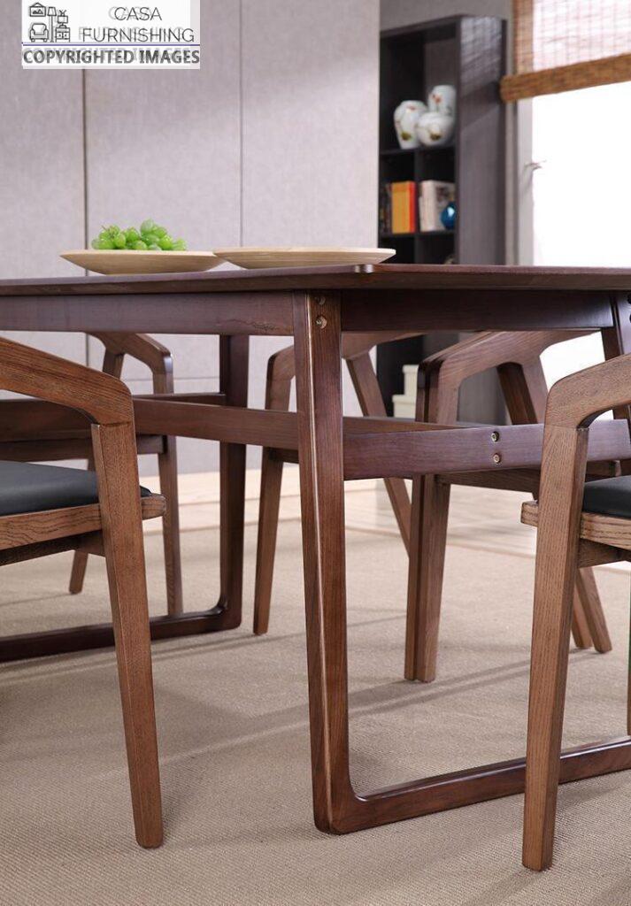 Solid Wood Dining Table Set | Wooden Dining Table and Chair | Casa ...